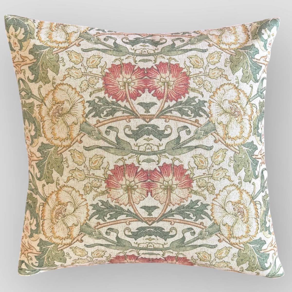 Pink and Green Floral Deloris Cushion – Source for the Goose